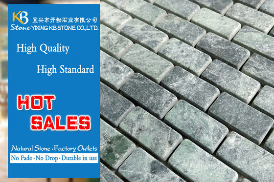 Forest Green Marble Tile Veins Marble Mosaic Tiles Subway Wall