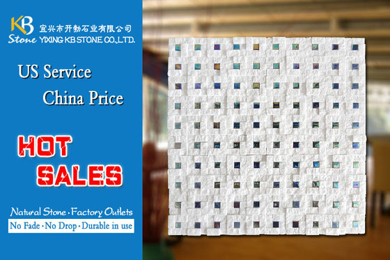 Crystal white marble mosaic floor tile marble mosaic tile sheets