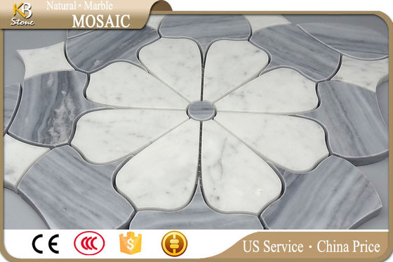 Commercial sunflower pattern bathroom floor tiles kitchen mosaic tiles