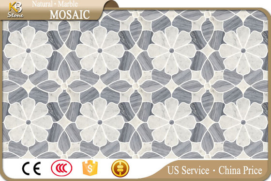 Commercial sunflower pattern bathroom floor tiles kitchen mosaic tiles