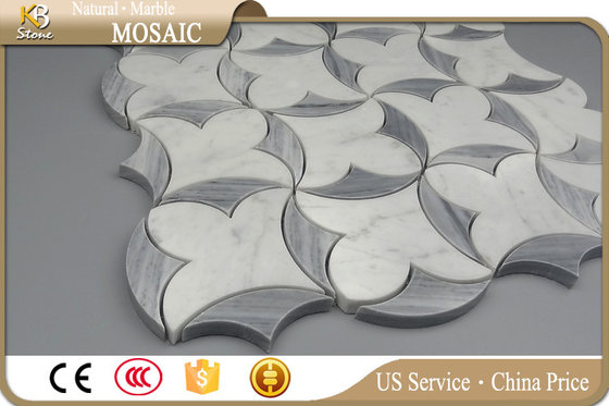 Professional mosaic wall tiles stone marble tiles 10mm thickness