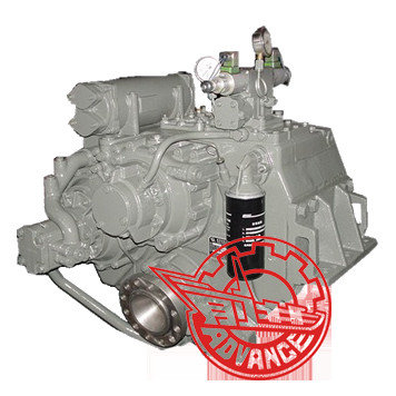 Aluminum Alloyed Housing Applied Down Angle 10° Marine Gearbox For Medium And Large High-Speed Passenger Ship