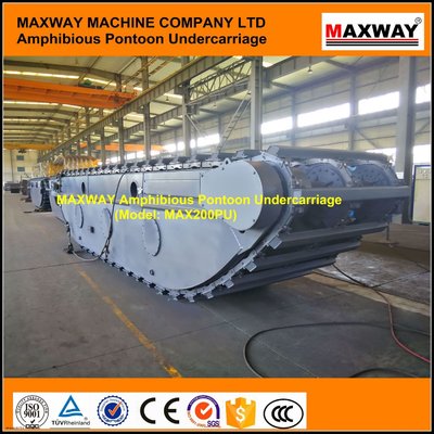 MAXWAY Amphibious Undercarriage for Excavator , Model: MAX200PU