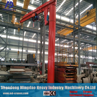 Efficient Warehouse Arm Jib Crane with Electric Hoist  CE ISO Certificates Approved supplier
