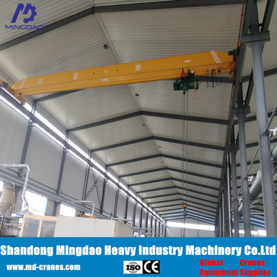 MD Indoor Travelling Single Beam Bridge Overhead Single Girder Overhead Traveling Crane supplier