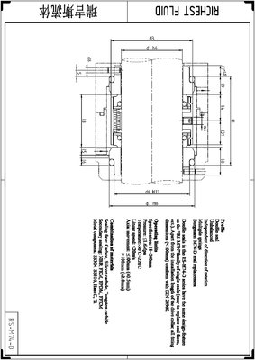 Unbalanced Dual Mechanical Seal M74-D , Centrifugal Pump Mechanical Seal