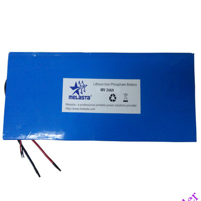 LiFePO4 Battery Pack: 48V 24Ah with PCM (LFP65120125-16S3P, 1152Wh)