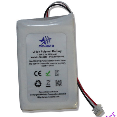 Li-Polymer Battery 1250mAh (LP803450)