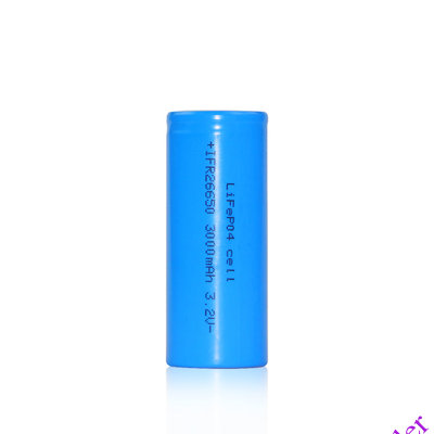 IFR26650 3.2V 3000mAh LiFePO4 battery cell for high power applications