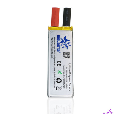 high energy density SLPBB042126 3.7V 6550mAh 10C lithium polymer battery cell