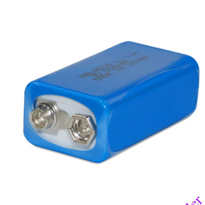 hot selling 9V 500mAh Li-ion lithium ion battery with USB charging port
