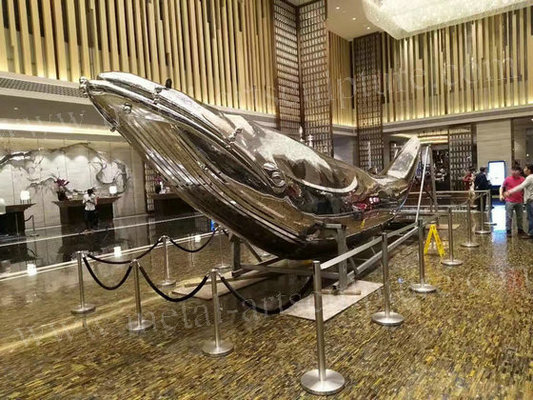 Indoor Large Metal Wall Art Sculptures , Metal Fish Wall Art Sculptures