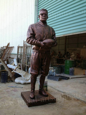 Western Figure Statues Cast Bronze Sculpture Creative Life Size Garden