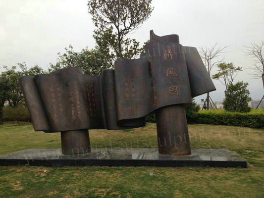 Amazing Large Cast Bronze Sculpture Artificial Style OEM / ODM Accept