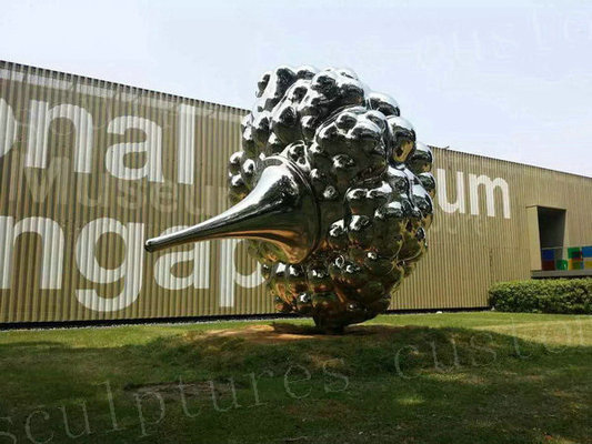 Customized Stainless Steel Sculpture For Restaurant Decoration ODM / OEM Accept