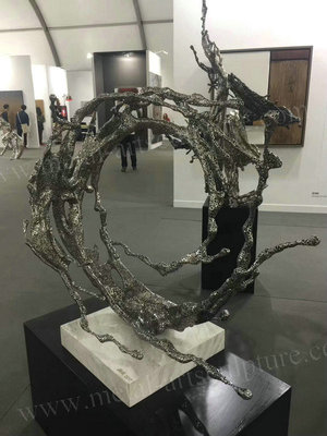 Contemporary Famous Abstract Sculptures Outdoor Large Metal Garden Ornaments, modern art
