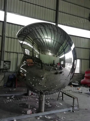 Contemporary Abstract Stainless Steel Art Sculptures For Outdoor Ornament