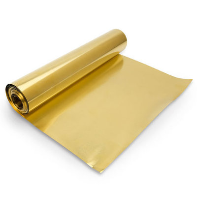 Soft Annealed C26000 C27000 Rolled Brass Foil Roll For Heating Foils