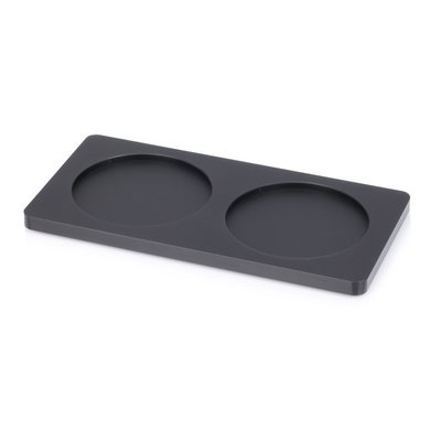 Free sample new design blackish green PMMA acrylic hotel bed tray