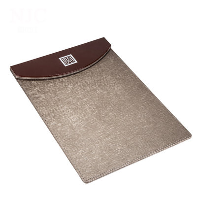 bespoken brown guest compedium folder factory for hotel guest supply