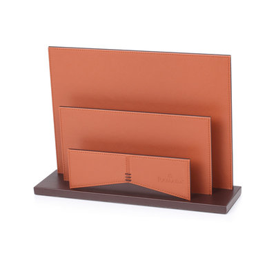 Free sample 130*180mm leather noted pad for Marriot hotel