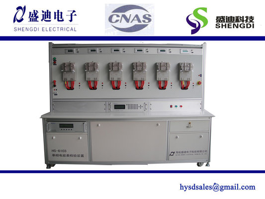ANSI SOCKET 1S,2S meter test bench,active & reactive meter test bench,1mA~120A current