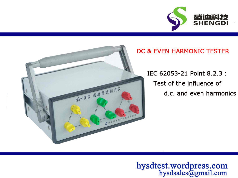 HS-1013 Three Phase DC & Even Harmonic Tester，Max.100A,TEST 1 METER 1 TIME