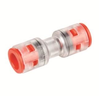 Straight microduct connector