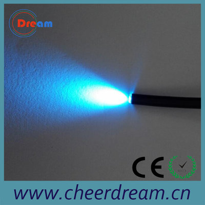 PMMA 0.75mm 25 core end glow fiber optic cable lighting