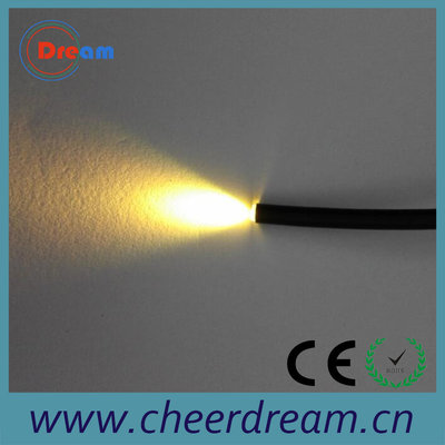 PMMA 0.75mm 25 core end glow fiber optic cable lighting