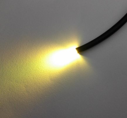0.75mm 42 Strands PMMA End Glow Fiber Optic Cable for lighting