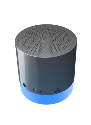 Hands free Cylinder  Ipad / Ipod bluetooth speaker with LED lamp , Bluetooth 2.1 Speakers