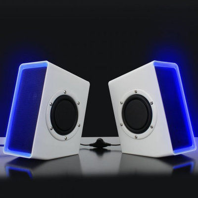 LED light classic design High Fidelity Speaker for cell phone / Smartphone / Laptop