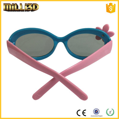 hot selling plastic circular polarized 3d glasses for color movies