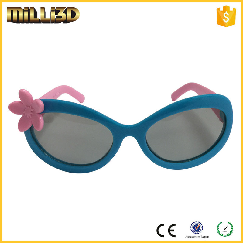 hot selling plastic circular polarized 3d glasses for color movies