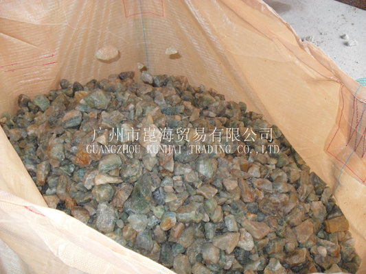 Minerale del fluoruro di calcio CaF2/minerale metallifero della fluorite per industria della lavorazione dell'alluminio di fusione