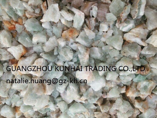 La fluorina metalúrgica amontona Caf2 el 80%, mineral natural del fluorito de 10 - de los 80MM