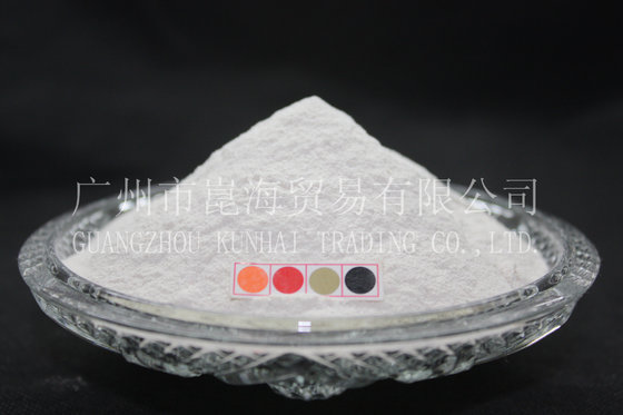 La polvere della fluorite del minerale CaF2 97,5% SiO2 1,2% asciutta per prepara l'acido fluoridrico
