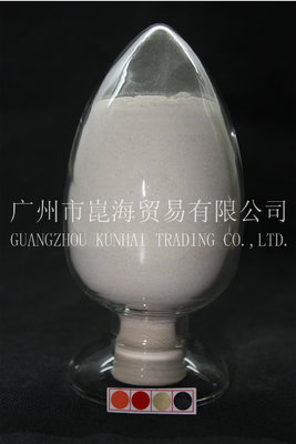 Polvere asciutta CaF2 97,5% SiO2 1,2%, fluorite metallurgica del fluoruro di calcio