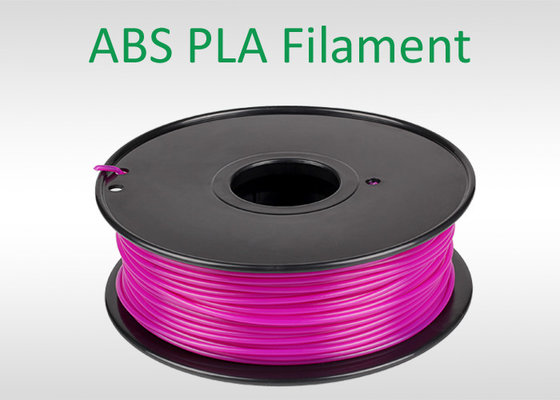 Подгонянная Polylactic кислота/печатание ABS 3D нить для машин принтера настольного компьютера 3D
