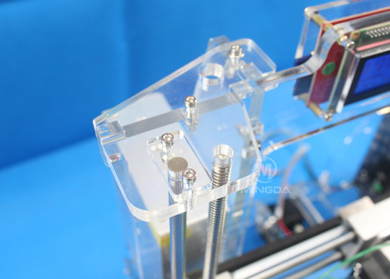 Профессиональный набор принтера высокой точности миниый DIY 3D с экраном СИД, одиночным штрангпрессом