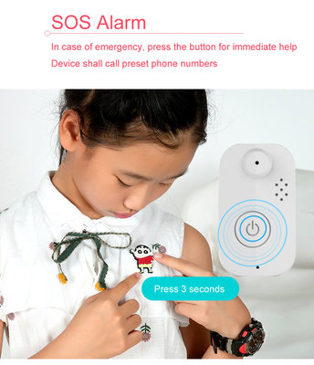 Remote Control Personal GPS Tracker For The Elderly Lower Power Alarm