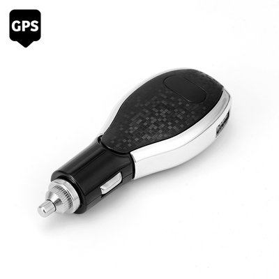 Waterproof Car Charger GPS Tracking Device , Vehicle Security GPS Tracker Charger