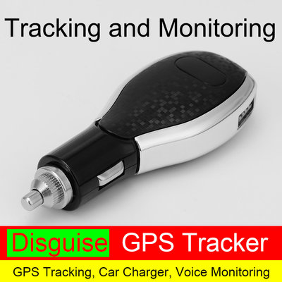 Real Time Car Charger GPS Tracker With 850/900/1800/1900MHz GSM Frequency