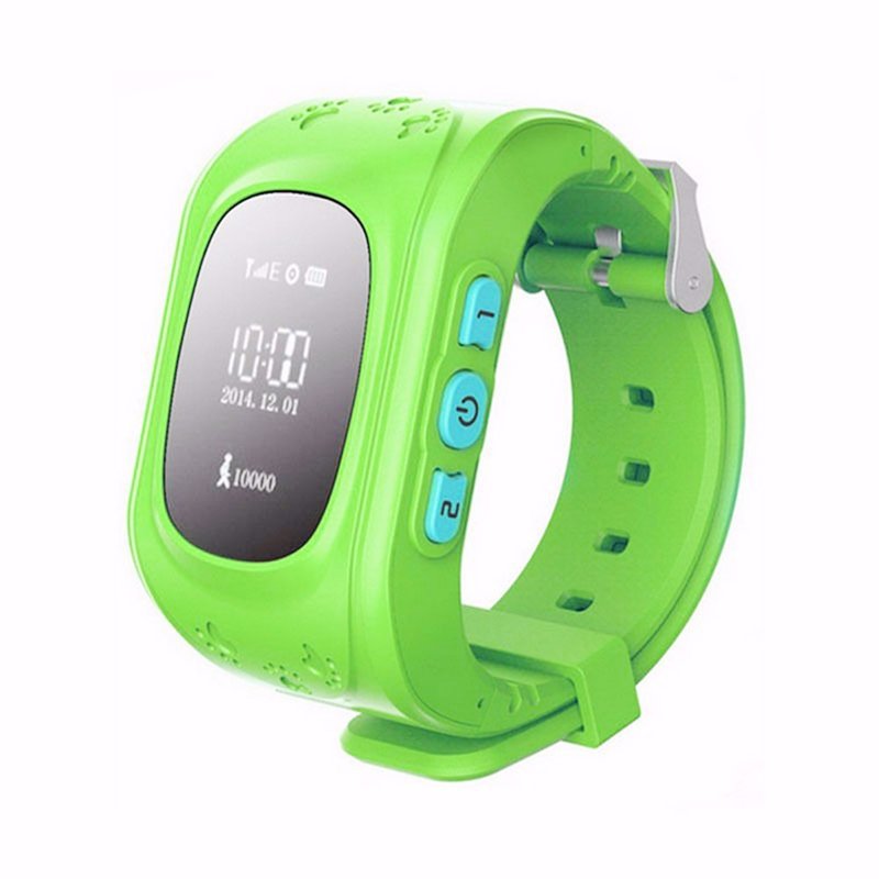 400mAh Battery Kids Tracker Watch , Children'S Gps Locator Watch ROHS Certification
