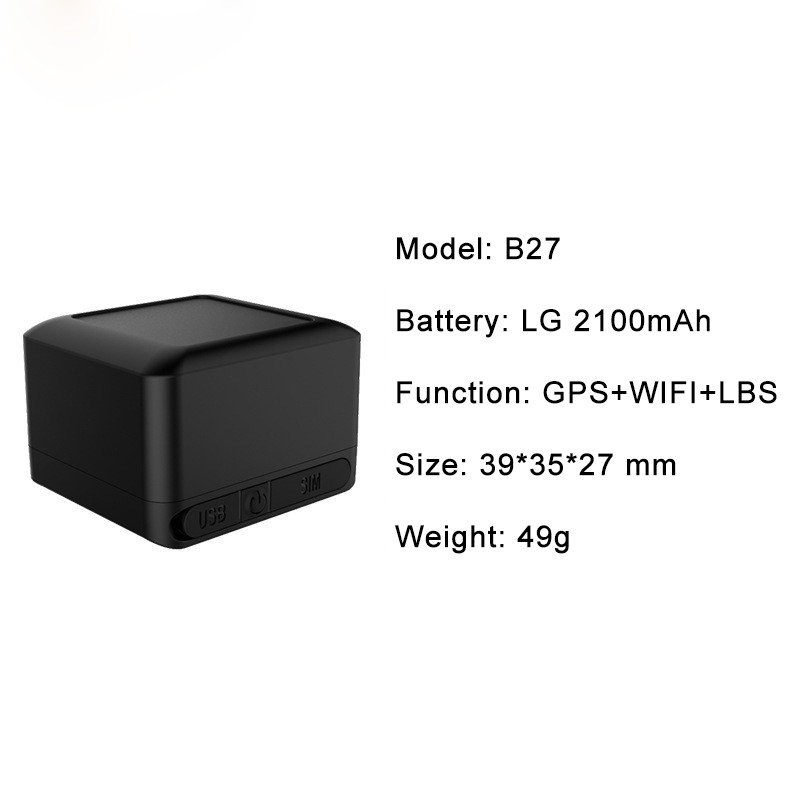 Web /APP Track Magnetic Vehicle Tracking Device LG 2100mAh Battery 360 Days Standby