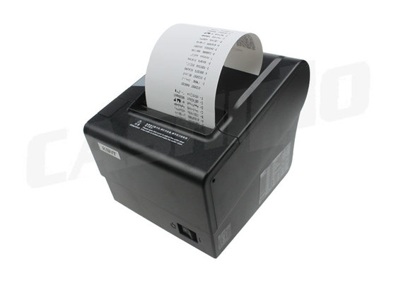 1D / 2D Barcode Desktop POS Thermal Printer USB 80mm Supporting DC24V / 2.5A Auto Cutter