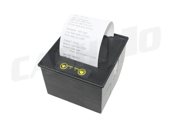 Cashdrawer 58mm Embedded Label Barcode Printer 5 - 9V / 12V For Ticket Machine