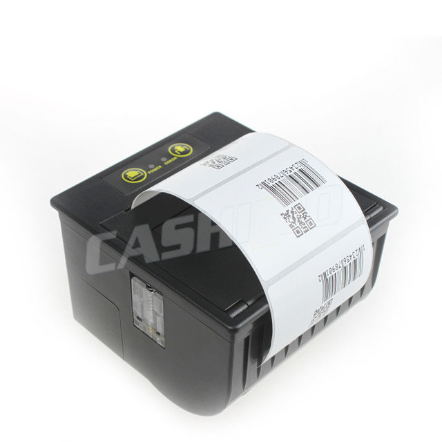 Mini Embedded Thermal Label Barcode Printer USB / Cashdrawer Interface With Black Mark Detection