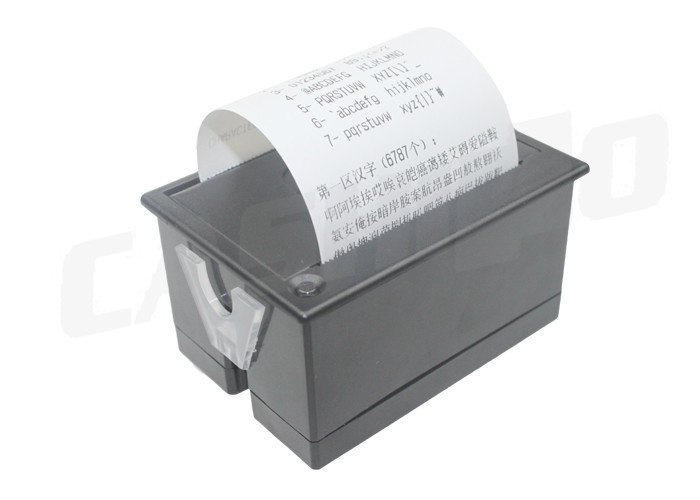 58mm Portable Mini Thermal Printer , Panel Thermal Printer Support Multi - Language Printing